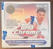 2023-24 Topps Chrome Basketball Checklist and Review