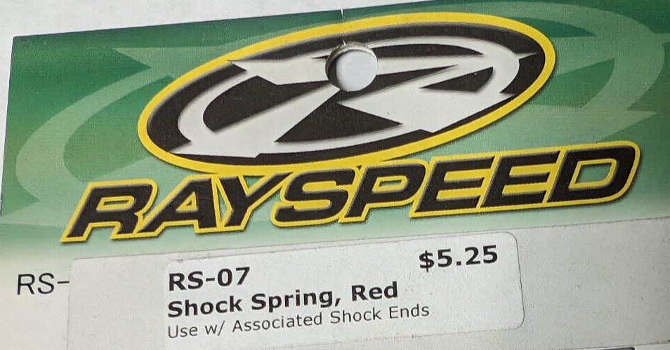 RAYSPEED Shock Spring Red (Long Type) #RS-07 | eBay