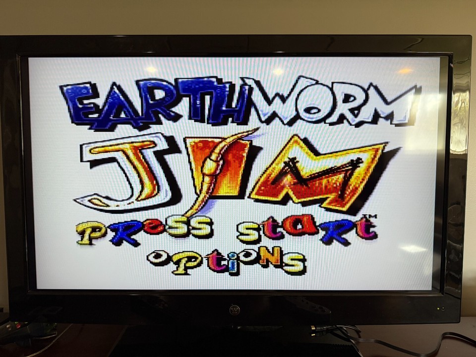 Super Nintendo SNES Video Game Console Bundle 15 Games Earthworm Jim ...