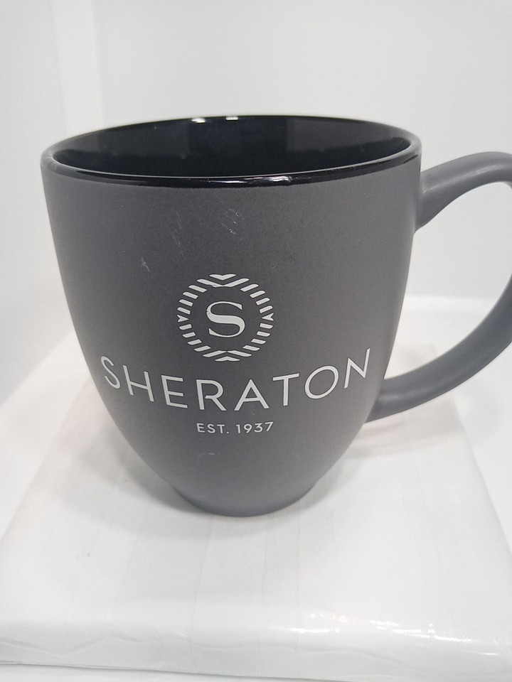 SHERATON HOTEL MUG. SHERATON HOTEL COFFEE MUG. SHERATON HOTEL DECO MUG ...