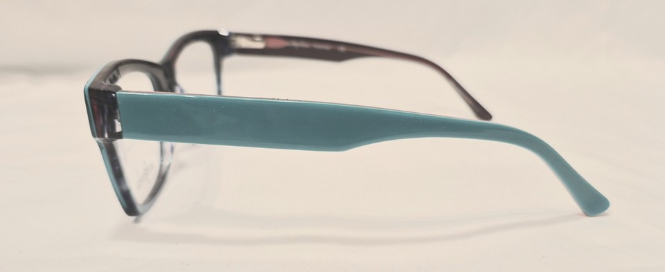 New Outspoken Netherlands Teal Turquoise 54-18-140 Eyeglasses Frames ...