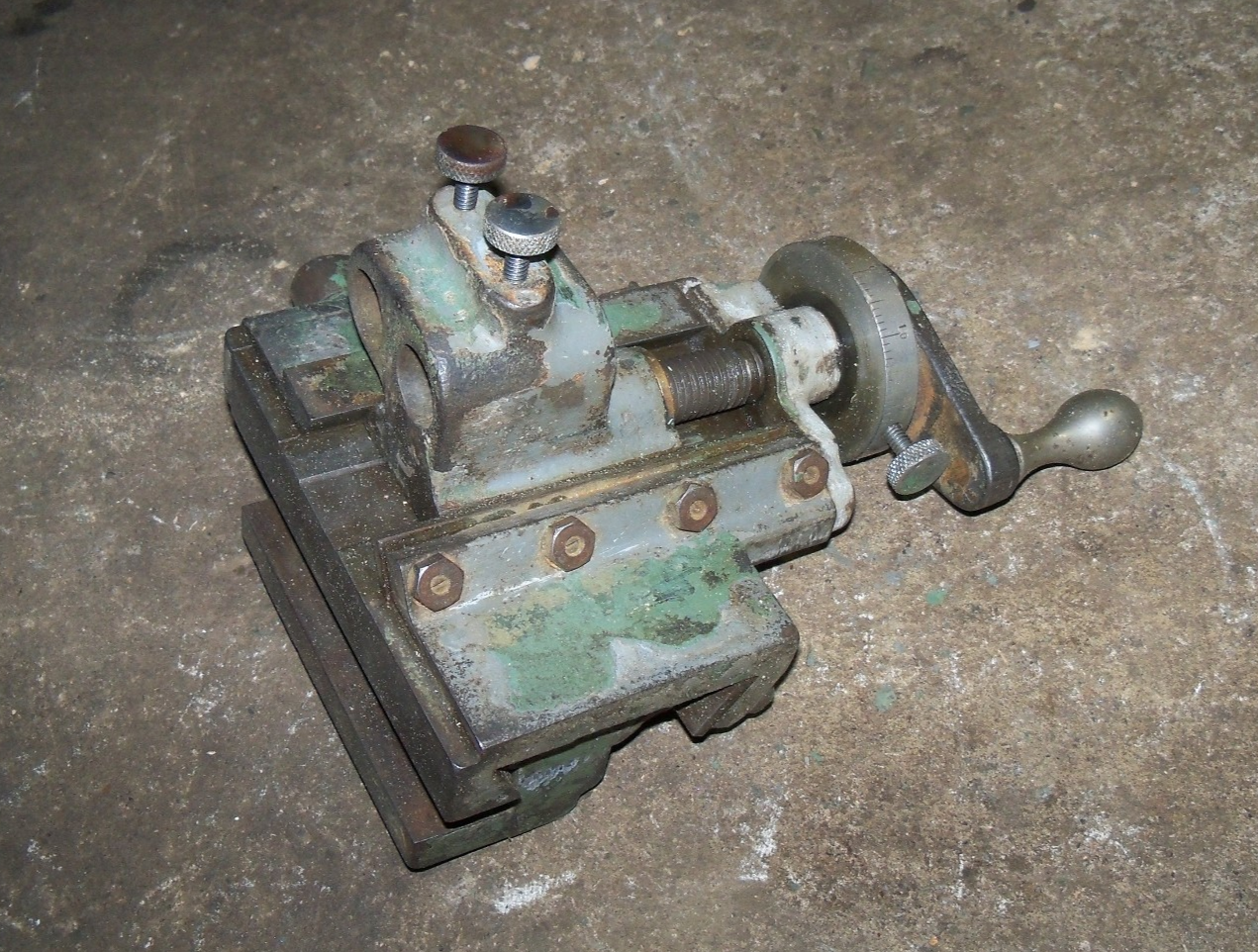 Craftsman Atlas South Bend Metal Lathe Cross Slide Carriage Dual Tool ...