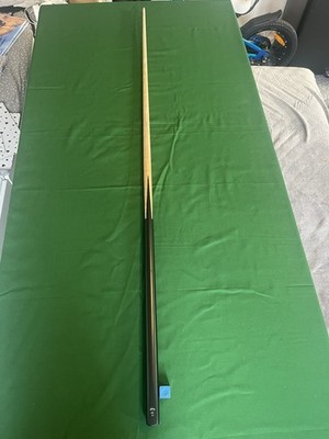 STUNNING Wizard Of Cues Snooker/Pool Cue 1 Piece In Black Smooth ...