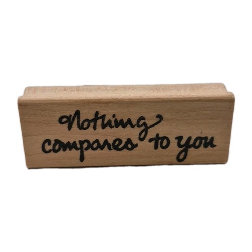 Azadi Earles Nothing Compares To You Rubber Stamp | eBay