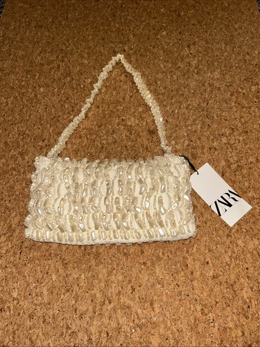 Beautiful Summer Zara Purse Refined Beachy Style Faux Fresh Water Pearl ...