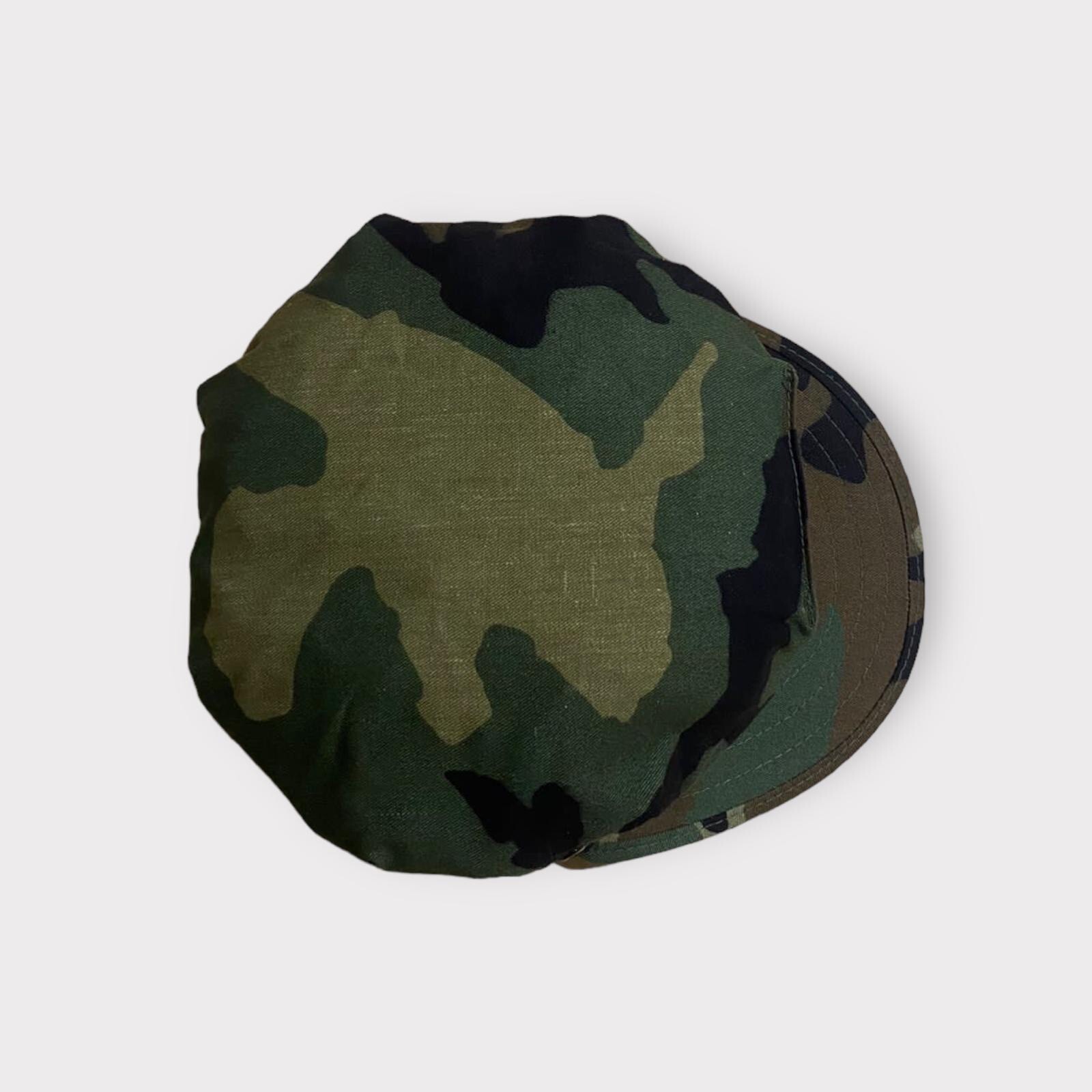 USMC US MARINES M81 WOODLAND 8 POINT UTILITY CAP COVER. EGA EMBLEM ...