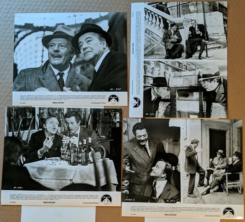 MACARONI 4 Original Movie still Photos JACK LEMMON MARCELLO MASTROIANNI ...