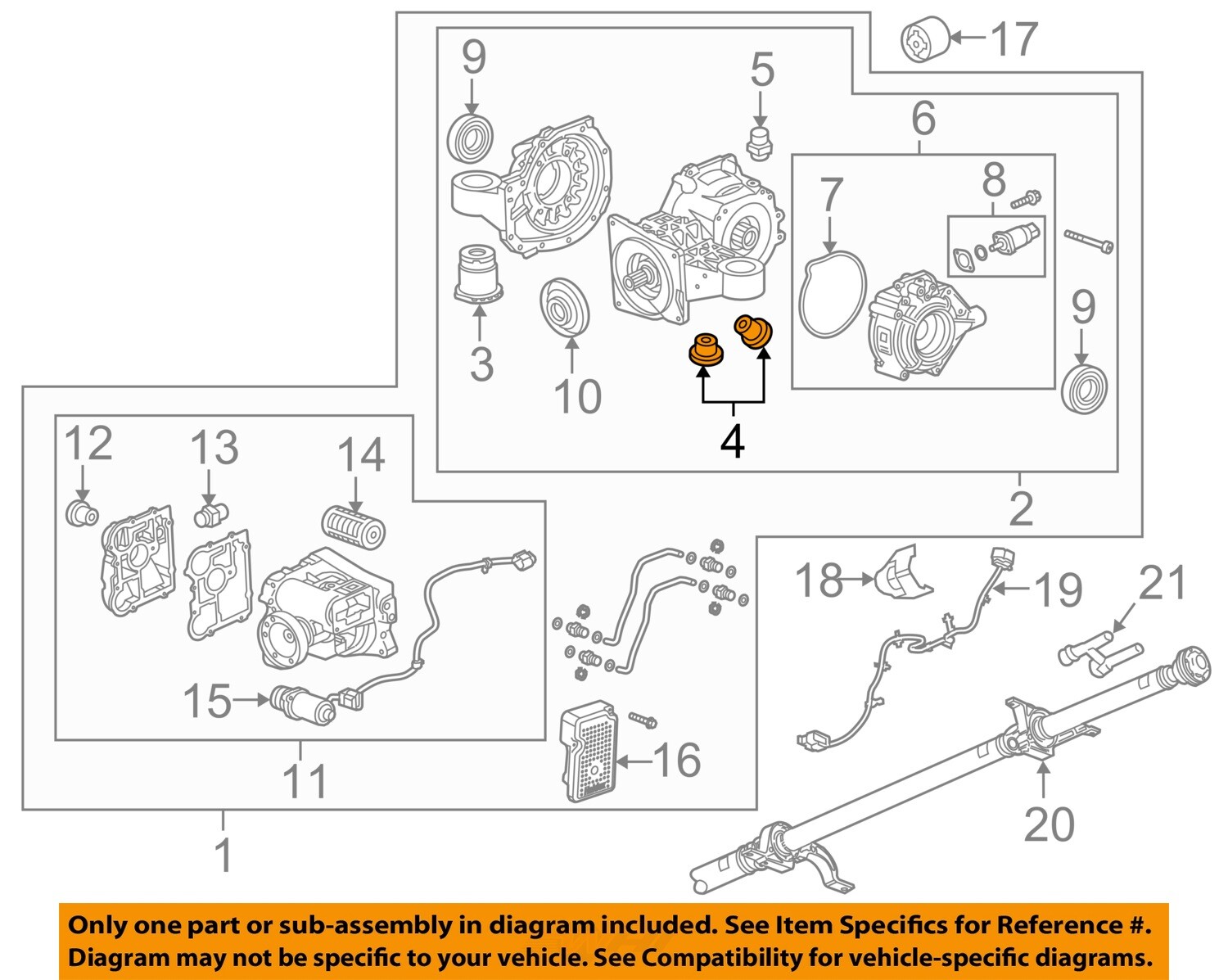 GM OEM Axle Differential-Rear-Differential Plug 55573646 | eBay