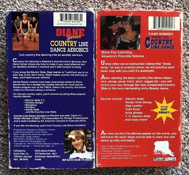 DIANE HORNER COUNTRY LINE DANCE AEROBICS & HOW TO COUNTRY LINE DANCE 2 ...