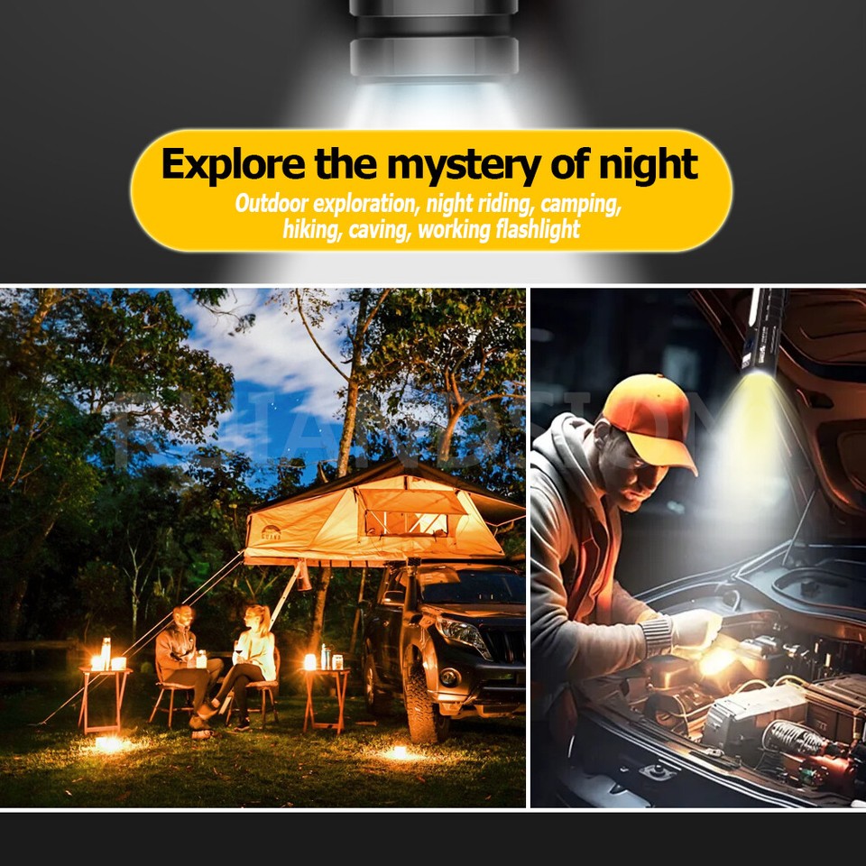 2pcs 4300K MAGLITE LED UPGRADE P13.5S COB 0.5W GLOBE for TORCH ...