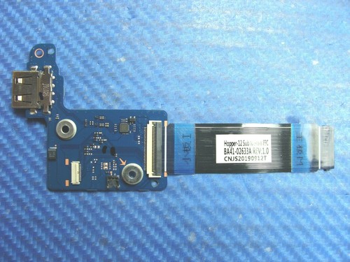 Samsung Chromebook 12.3" XE521QAB USB Board w/Cable BA41-02652A BA92 ...