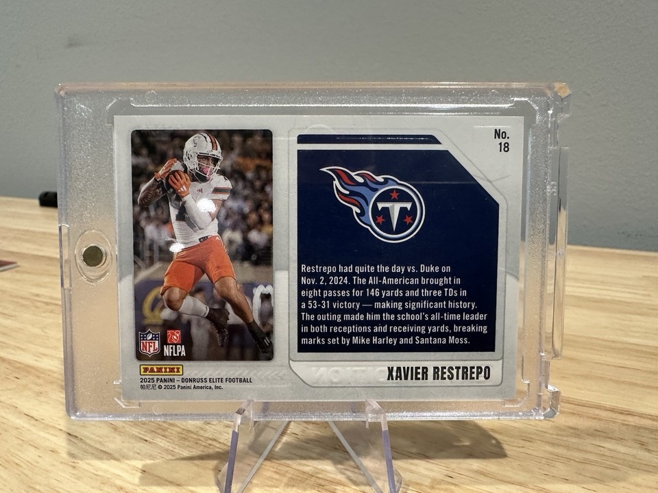 2025 Donruss Elite Football Extra Edition /799 Xavier Restrepo | eBay