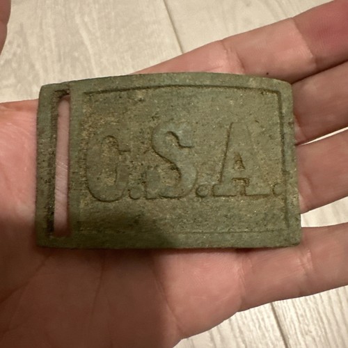 Civil War Confederate CSA Buckle | eBay