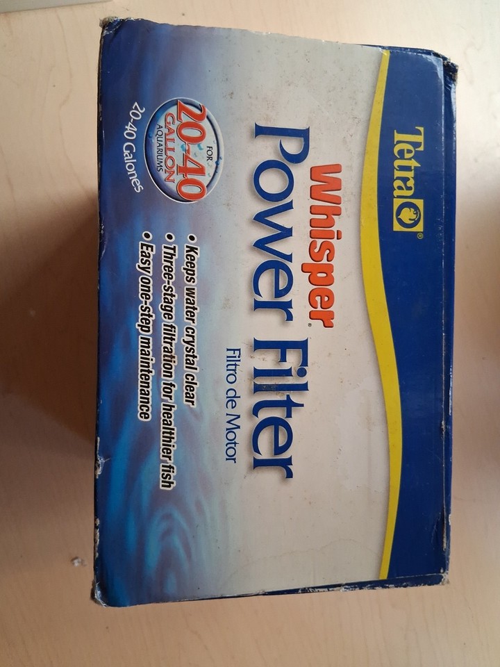 Tetra Whisper Power Filter 20-40 Gallon | eBay