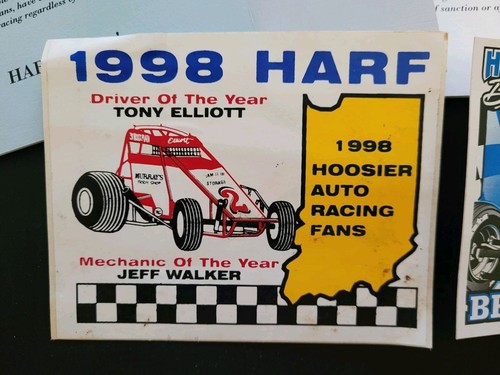 Hoosier Auto Racing Fans (HARF) Programs (5), Bryan Clauson/Tony ...