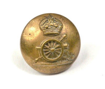 Vintage Uniform Button - WW1 Military ROYAL CANADA ARTILLERY - Cuff ...