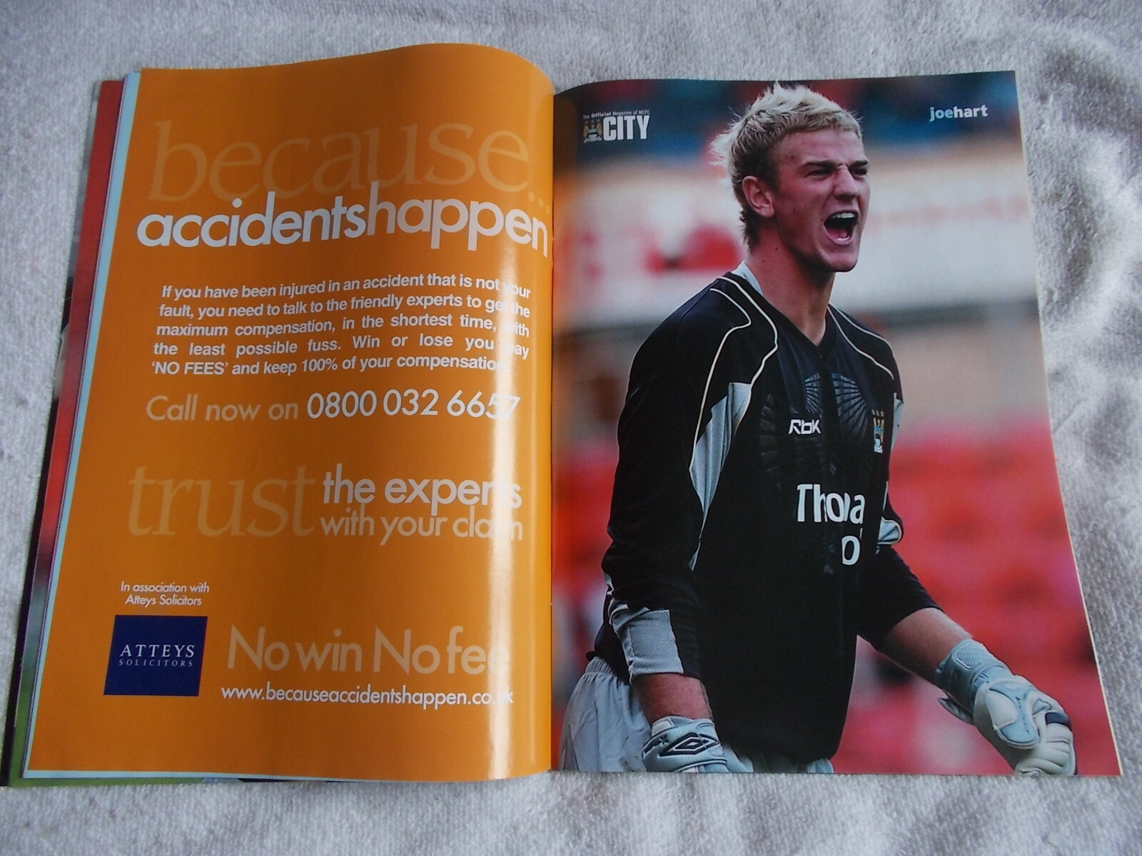 Manchester City MCFC Football Club Magazine August 2006 Hamann Paul ...