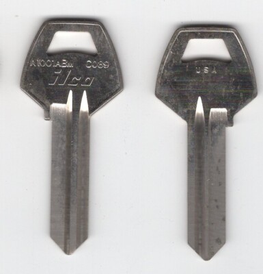 Ilco A1001ABM 6 Pin blank same as Original Submaster 59AB- 6 Corbin ...