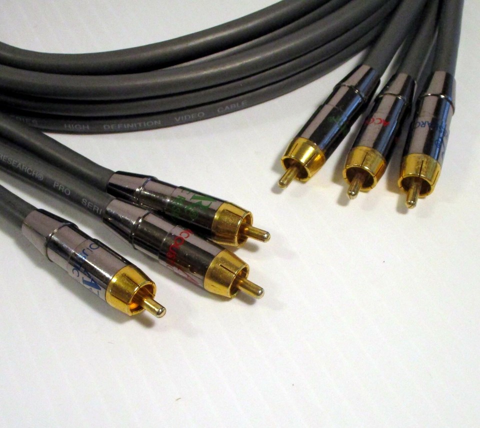 ACOUSTIC RESEARCH Pro Series II High Definition Component Video Cable ...