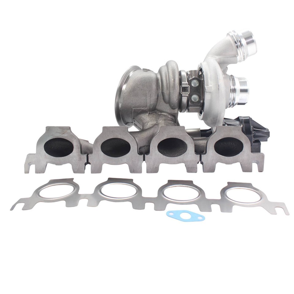 Turbo Turbocharger w/Actuator For BMW 230i 330e 430i 530i X3 X4 2.0L ...
