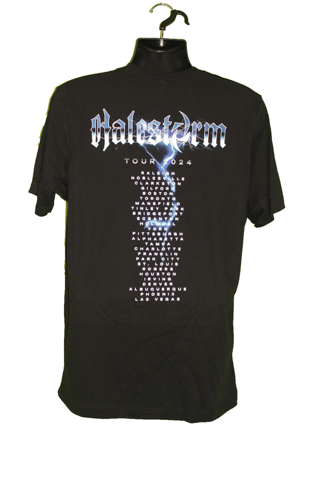 Halestorm Official X-LARGE 2024 Tour Dates Shirt Never Worn! Fresh From ...
