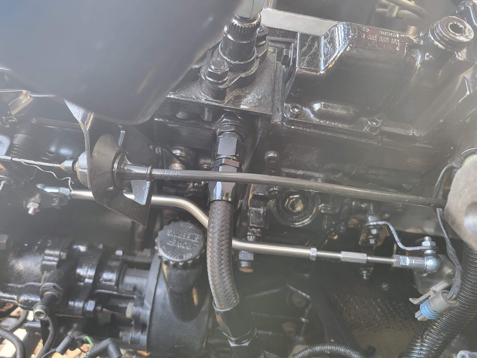 Dodge Cummins p7100 Injection pump throttle linkage stainless steel | eBay