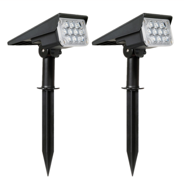 Solar 20-LED Spotlight Landscape Light Outdoor Garden Waterproof ...