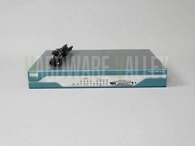 CISCO CISCO1801 ADSL/POTS router w/IOS IP Broadband | eBay