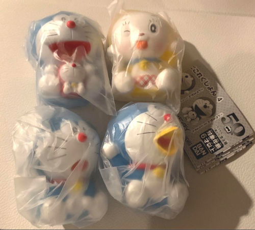 BANDAI Doraemon Soft Vinyl Collection 4 Full Set Dorami Japan - New | eBay