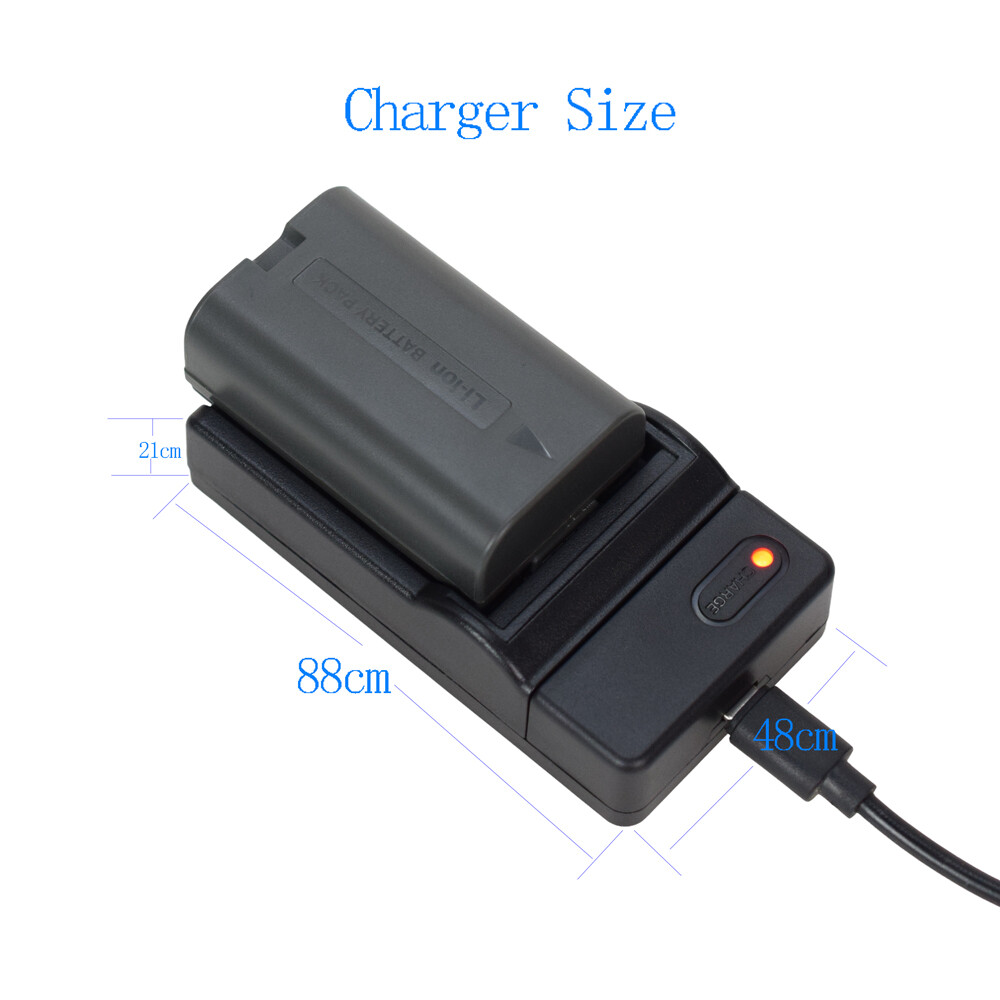 LED Battery Charger For Panasonic NV-C2 NV-C3 NV-C5 NV-C7 NV-DA1 NV-DS3 ...