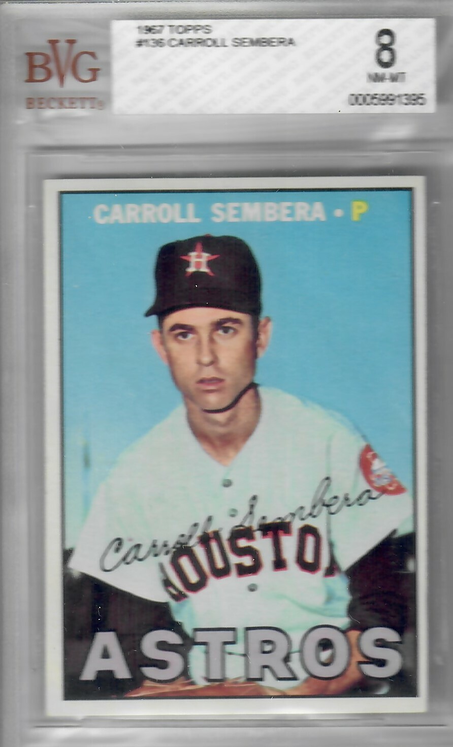 1967 Topps - #136 Carroll Sembera for sale online | eBay