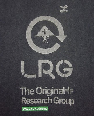 LIFTED RESEARCH GROUP lrg black T shirt Hustle Tree logo reggae tee LRG message | eBay