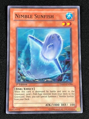 YUGIOH NIMBLE SUNFISH TSHD-EN084 1ST SUPER (NM) | eBay