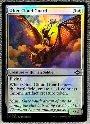 Oltec Cloud Guard - The Lost Caverns of Ixalan (LCI) (FOIL) (0028) MTG ...