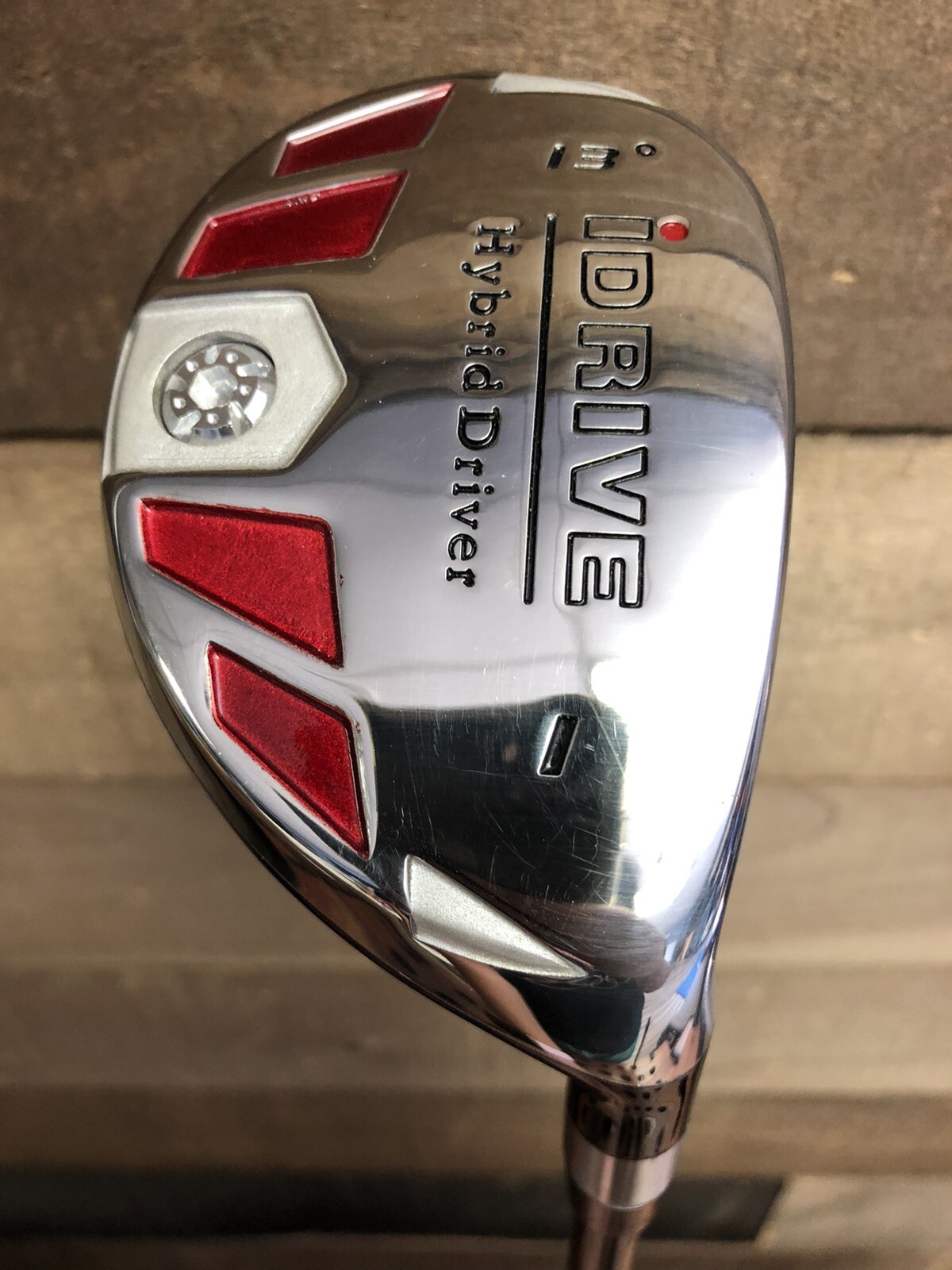 DEMO RH Mens Golf #1 iDrive 13° Iron Driver +1" Hybrid Regular Flex 436 ...