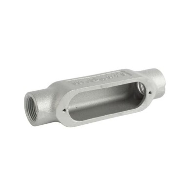T&B C75M-TB 3/4 inch Malleable Iron Thru-Feed Conduit Body Series 35 ...