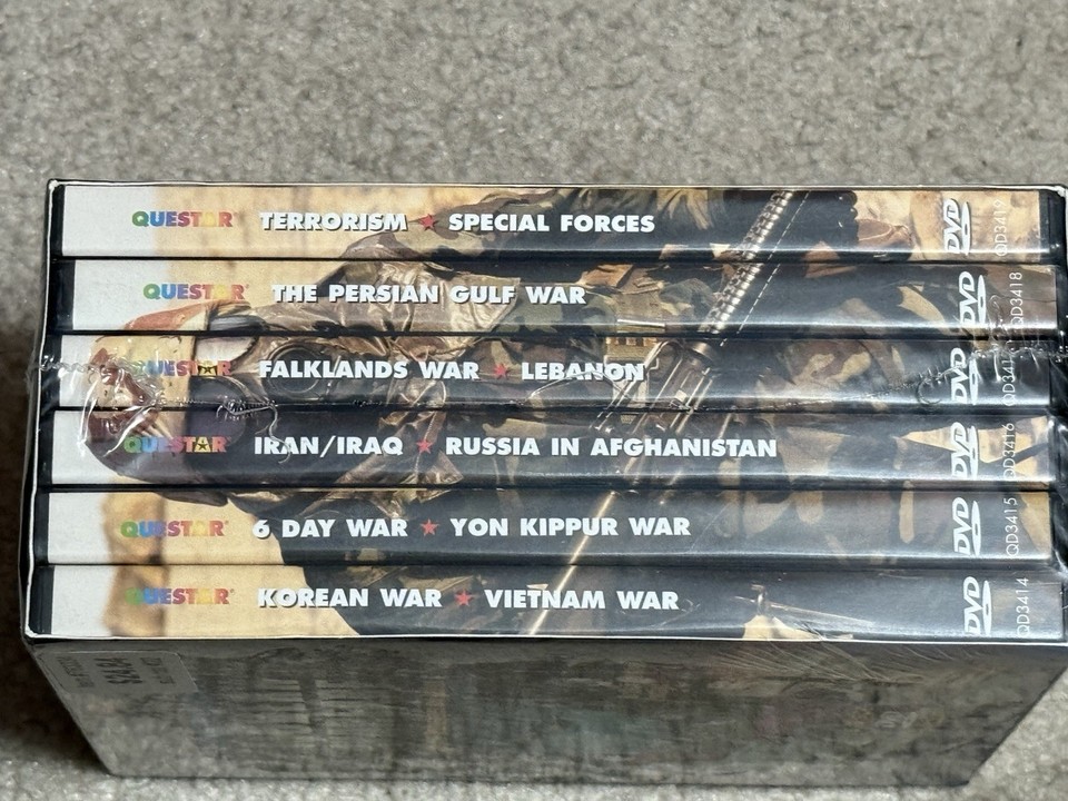 Questar Modern Warfar 6 DVD Movie Complete Set New Sealed | eBay