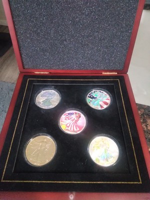 2006 Morgan Mint 20th Anniversary Ultimate. American Eagle .999 Silver ...