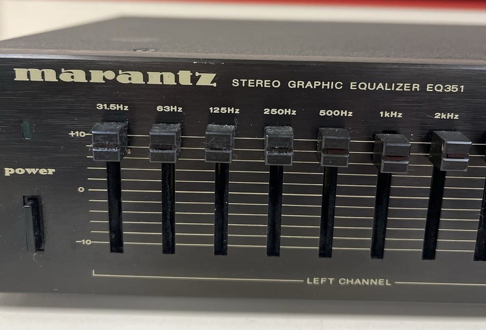 Marantz EQ 351 Vintage 10 Band Graphic Equalizer. Full working order ...