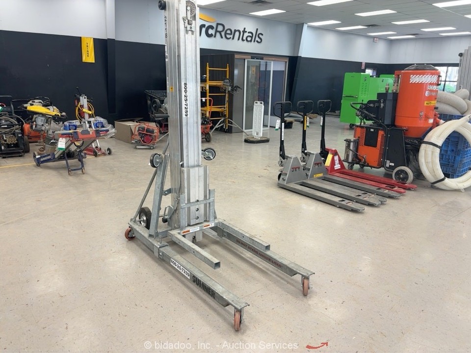 2019 Sumner 2118 18' Portable Material Lift Hoist 650 lbs Capacity Tool ...