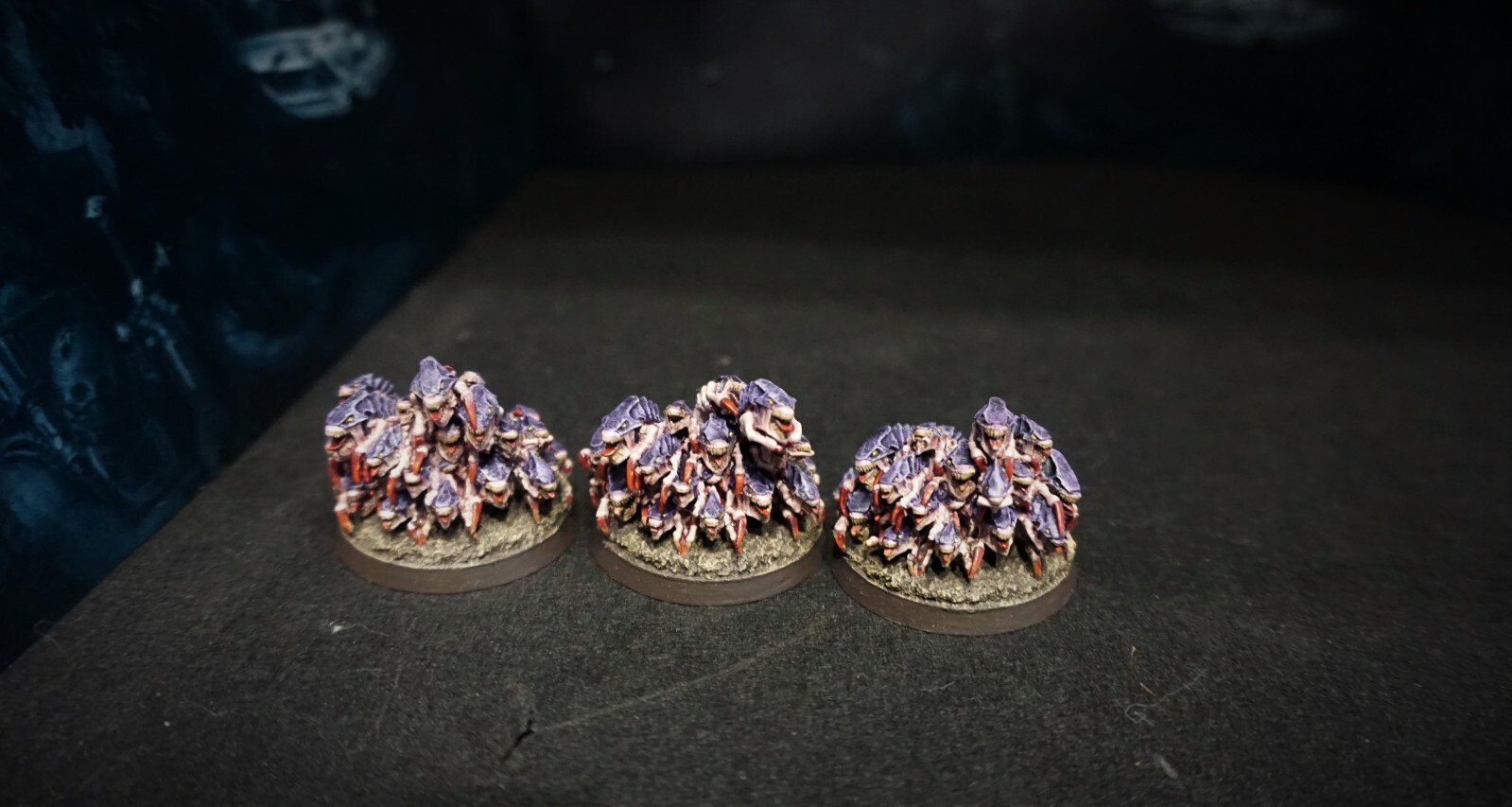 Tyranid Ripper Swarms painted Warhammer 40k Tyranids xenos | eBay UK