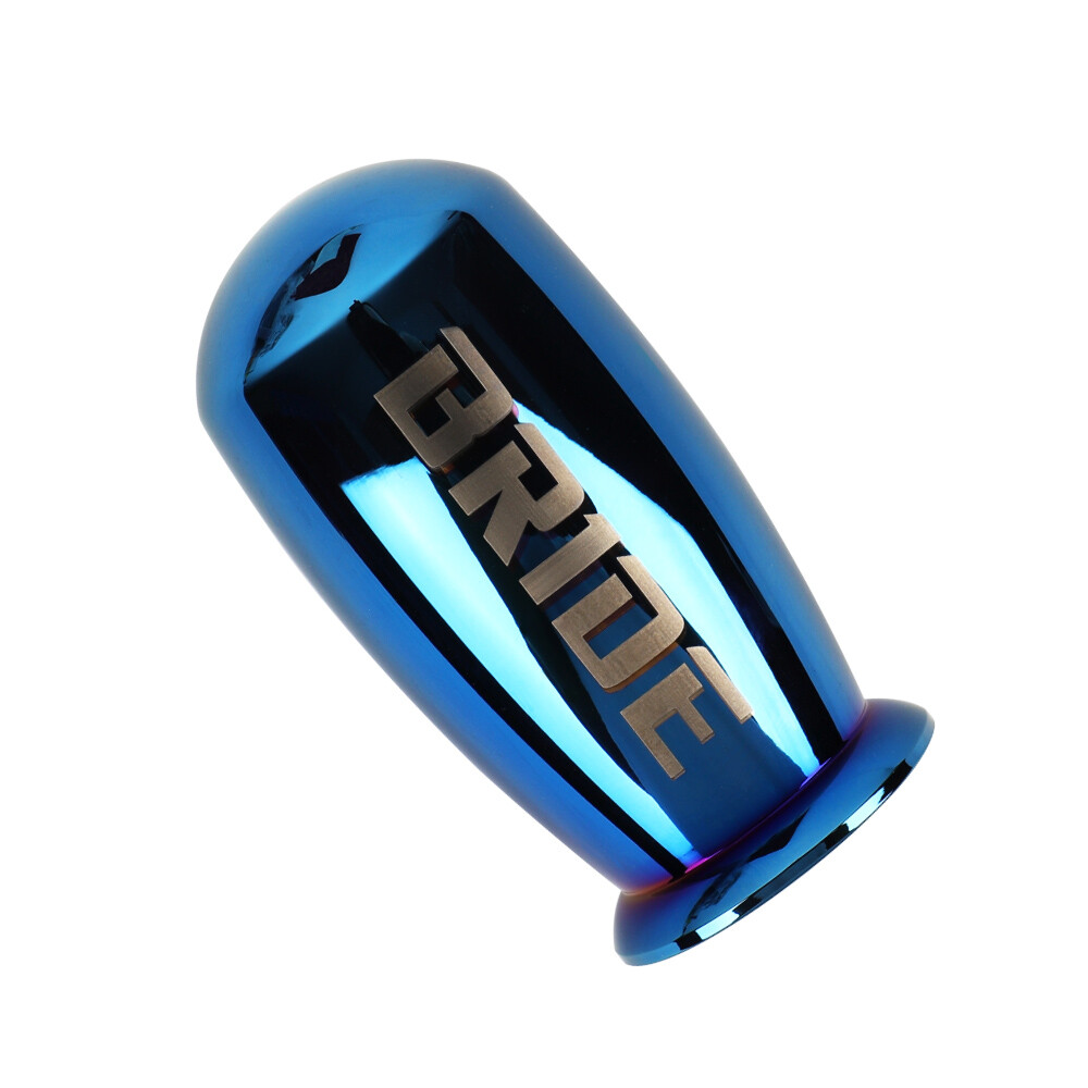 BRIDE Aluminum Alloy Burnt Blue Manual Gear Stick Shift Knob Lever ...