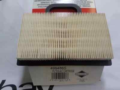 NOS Briggs & Stratton 499486S Air Filter Cartridge (A80) | eBay