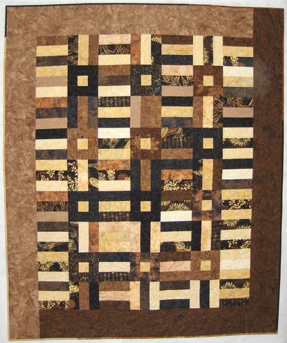 Quilting Sewing Pattern Instructions Here & Square strip friendly lap ...