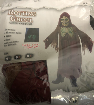 Rotting Ghoul Halloween Child Costume Size Medium By Seasonal Visions ...
