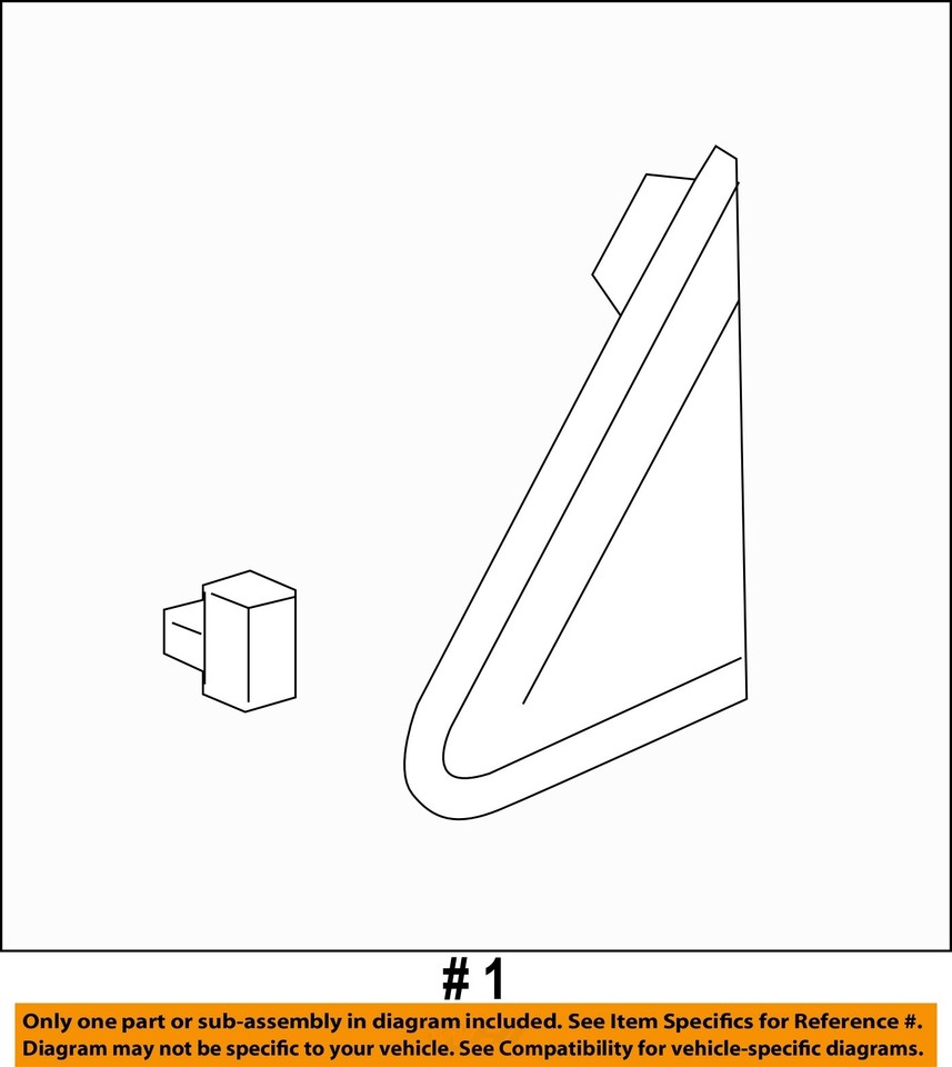 GM OEM 04-16 Aveo Pillars, Rocker Floor Exterior Trim-Upper Molding ...