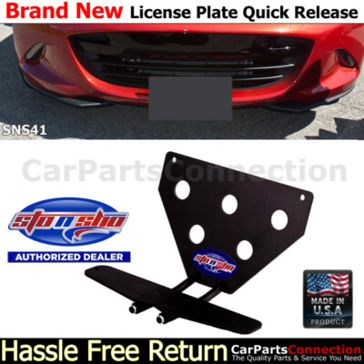 STO N SHO For 2016-2019 Mazda Miata MX-5 Club Option License Plate ...