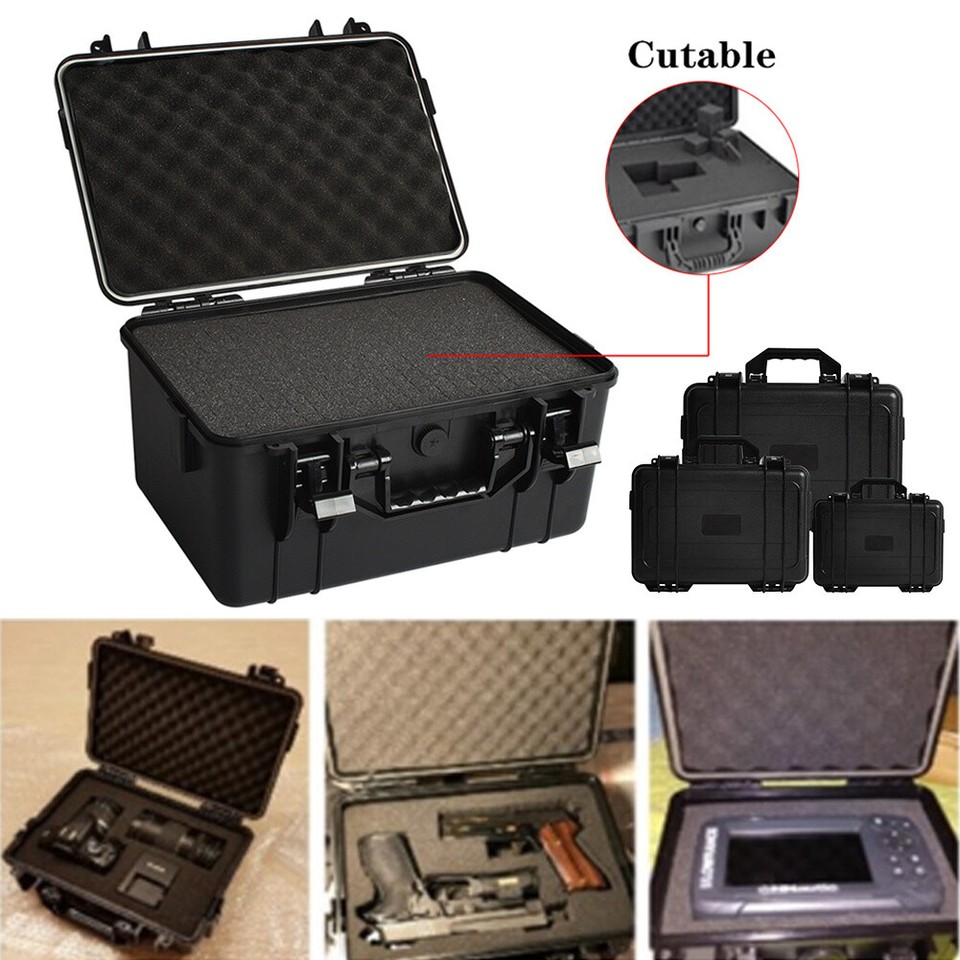 Large Hard Flight Case Foam Camera Photography Carry Storage Tool Box w ...