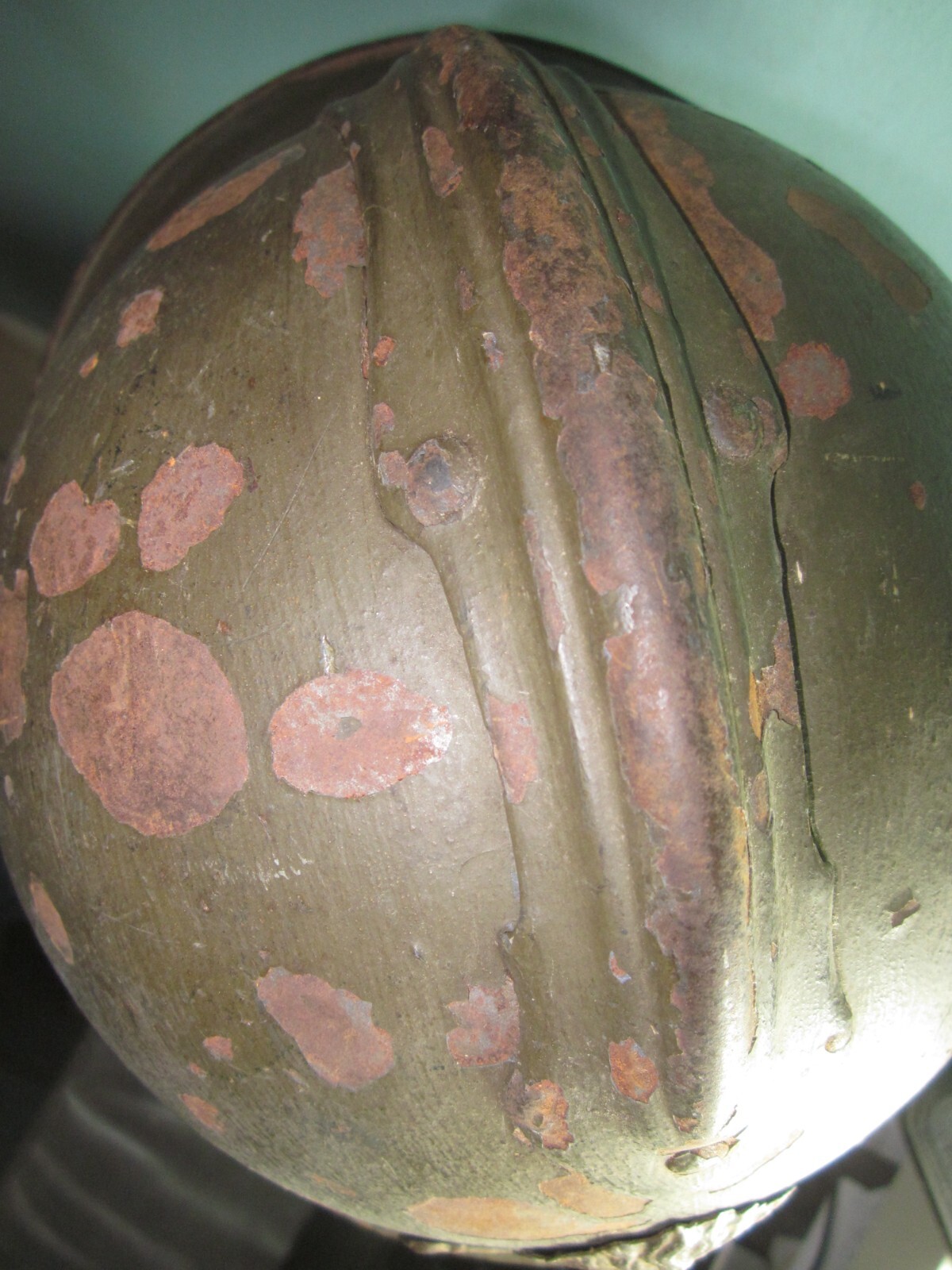 complete genuin French M15 Adrian helmet artillery casque stahlhelm ...