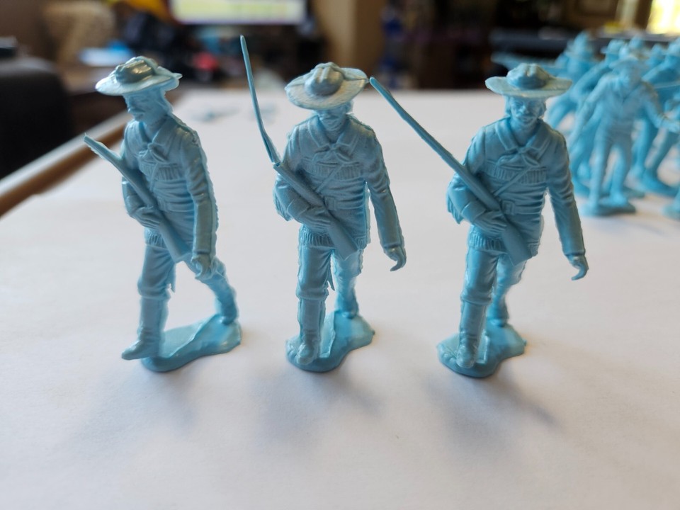 MARX Recast TV Western Character Rifleman 1/32 Scale 54mm - 62 Figures ...